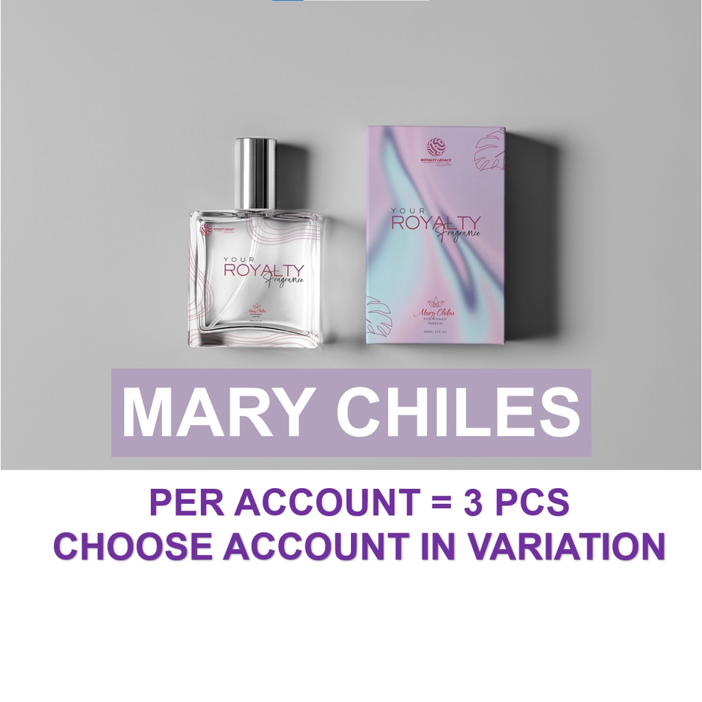 7 Accounts - Royalty Fragrance MaryChiles Women Perfume (21 Perfume ...