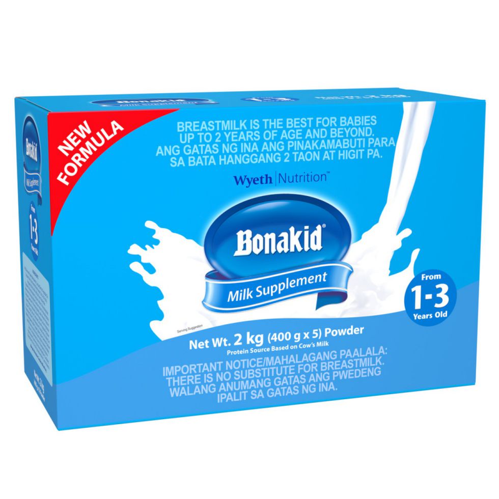 Bonakid Stage 3 Powdered Milk Drink Plain For Children 1 To 3 Years Old ...