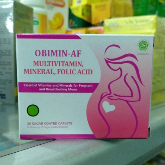 Obimin - Af Vitamin For Pregnancy / New Packaging | Shopee Philippines
