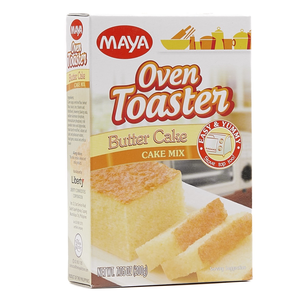 MAYA Oven Toaster Butter Cake Mix 200g | Shopee Philippines