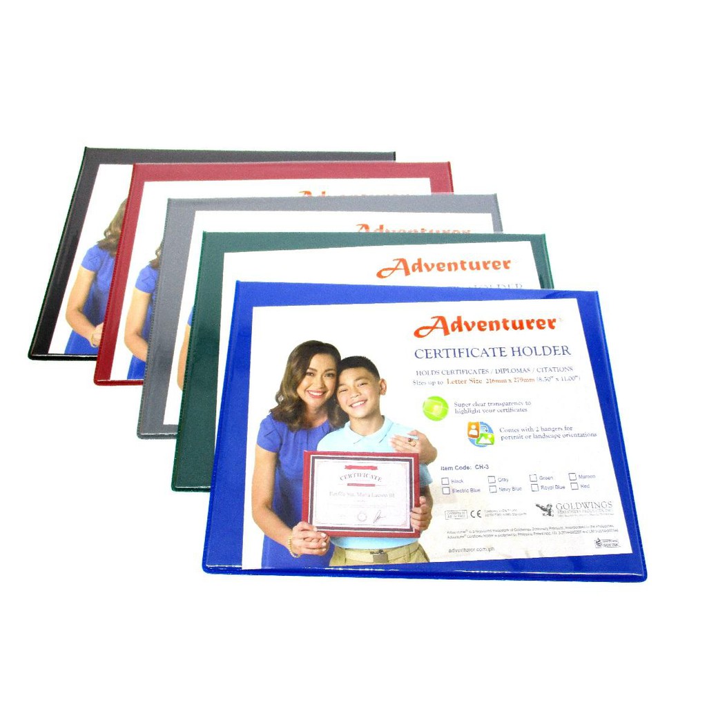Adventurer Certificate Holder Letter A4 And Legal Size Shopee