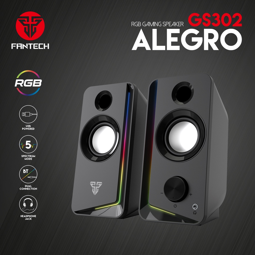 Fantech Rgb GS302 Alegro Gaming Speaker Wired Computer Speakers Good ...
