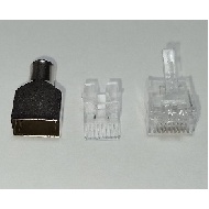 AMP CAT6 RJ45 CONNECTOR (set of 100) | Shopee Philippines