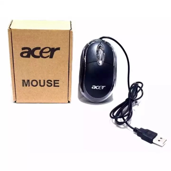 Acer Optical Usb Wired 1200dpi Mouse Mice For Pc and laptop | Shopee ...