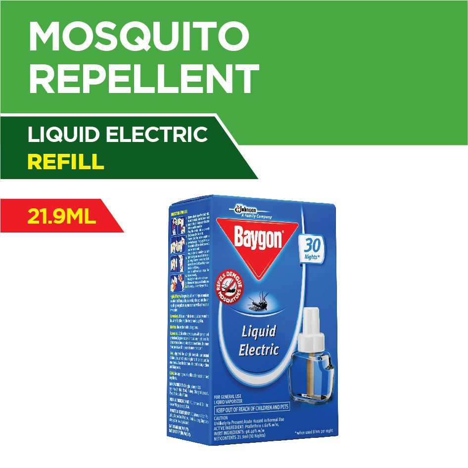 Baygon Liquid Repeller Anti Dengue Refill | Shopee Philippines