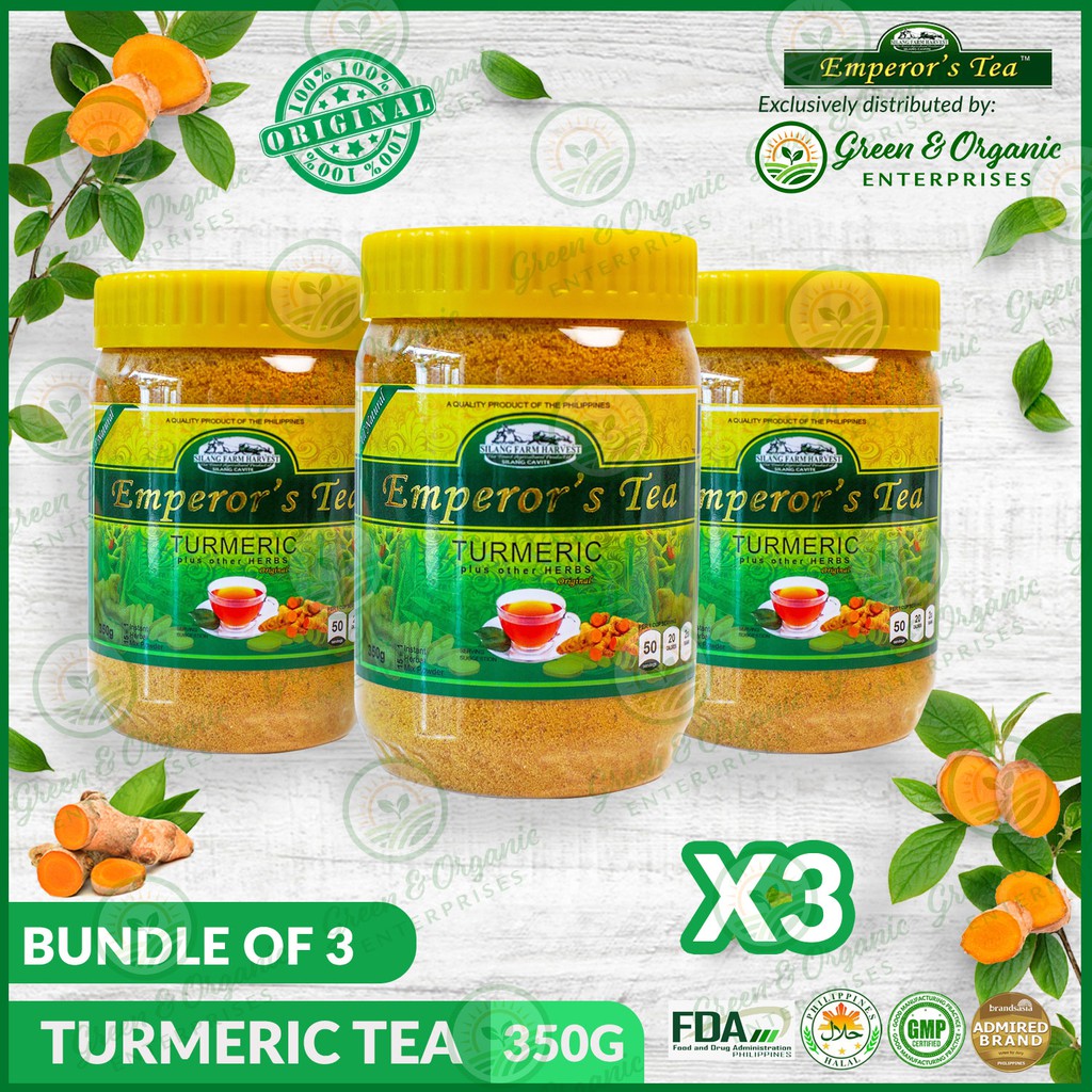 Emperor's Tea Turmeric (SET OF 3) | Shopee Philippines
