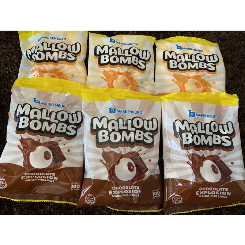 Mallows Bombs by Markenburg 100g | Shopee Philippines