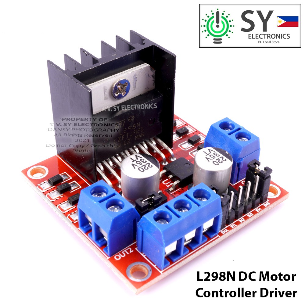 Dual H Bridge L298N DC Stepper Motor Controller Driver Control Module ...