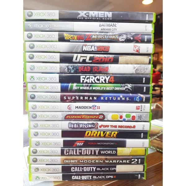 xbox 360 NTSC games #1 | Shopee Philippines