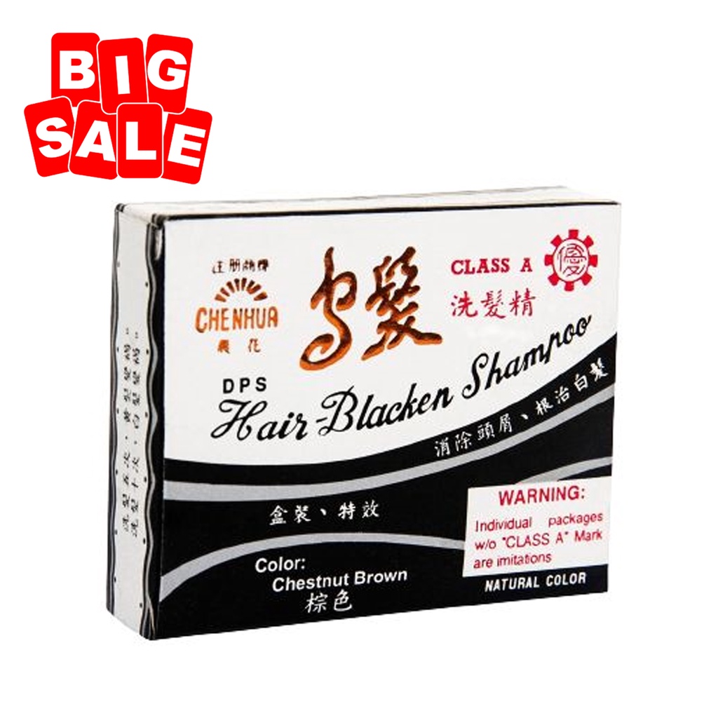 Hair Blacken Shampoo Hair Color Per Box | Shopee Philippines