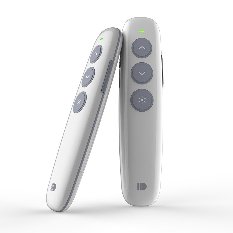 USB Rechargeable Wireless Laser Pointer Clicker Remote Control Pen ...