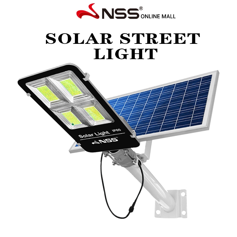 NSS Solar Lights Outdoor Remote 300W Flood Light Wireless Panel ...