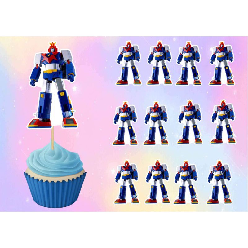 VOLTES V Cupcake Topper 12pcs./ per pack | Shopee Philippines