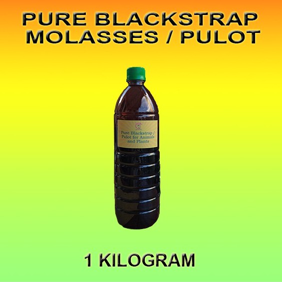1 kg - Pure Organic Blackstrap Molasses/Pulot for Animals and Plants ...