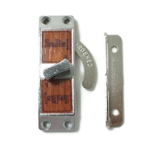 Seabird Sliding Accordion Door Latch Lock (Silver) | Shopee Philippines