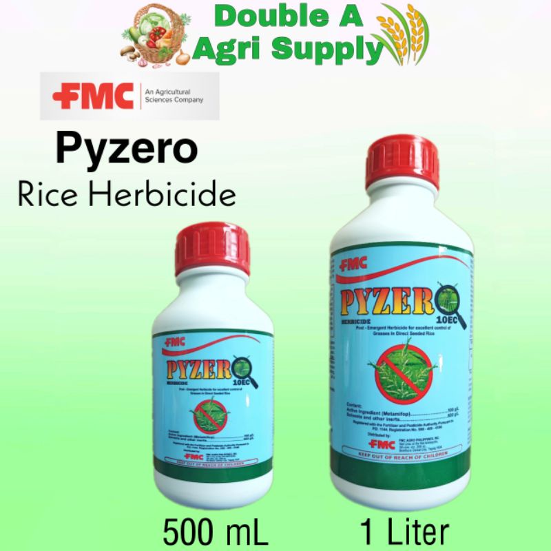 Pyzero Rice Herbicide / 500mL / 1 Liter / FMC | Shopee Philippines
