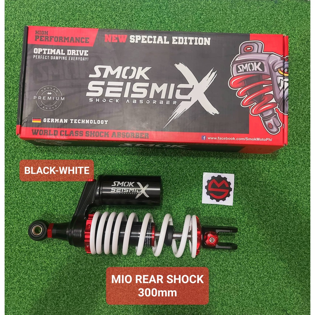 Mio rear shock 300mm SMOK SEISMIC X SERIES | Shopee Philippines