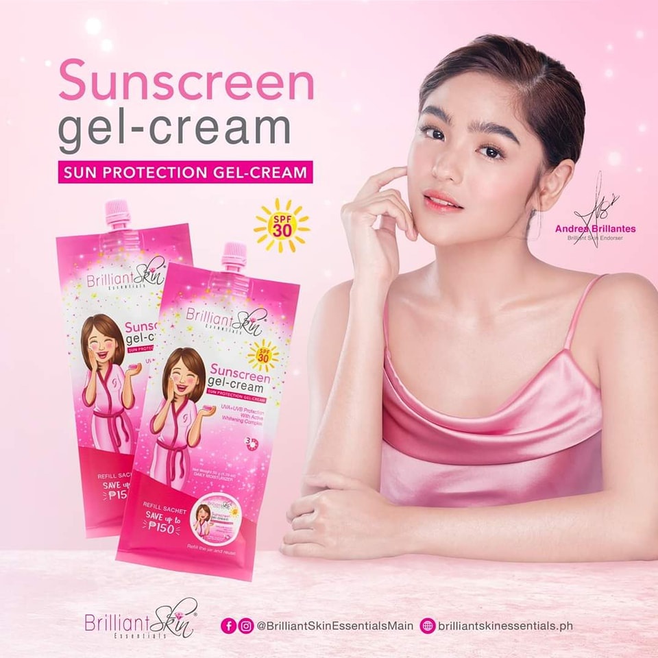Brilliant Skin Sunscreen Gel-Cream 50g | Shopee Philippines