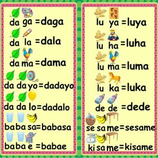 Reading materials english and tagalog for kinder and preschool COLORED ...