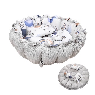 Newborn Baby Cocoon Nest Bed Baby Lounger Bed Baby Sleeping Nest Baby ...