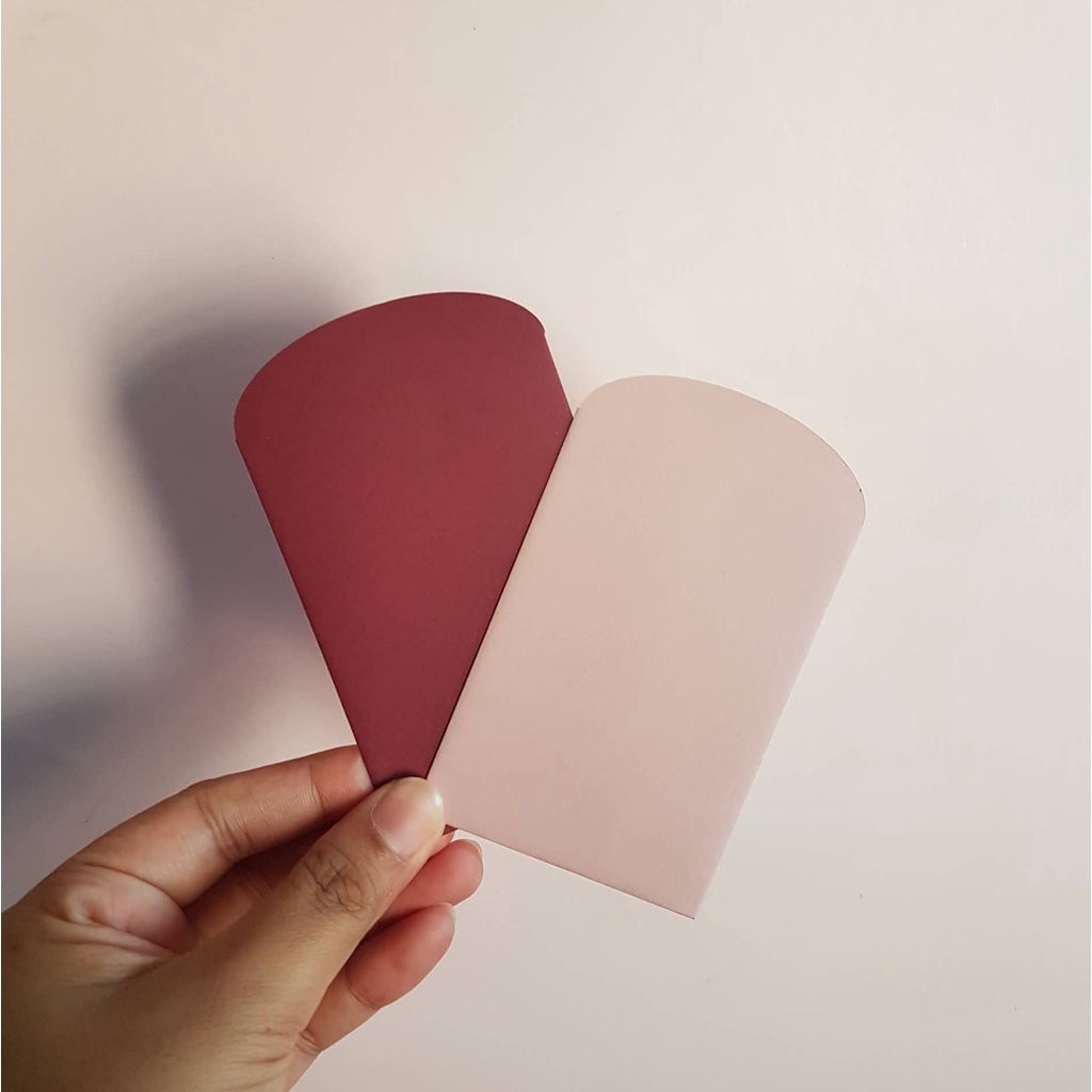 Money Envelope Plain Color Tag Card Envelope ATM Size | Shopee Philippines