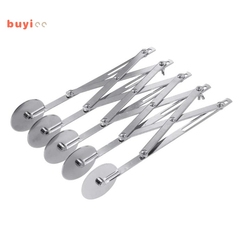 5-Wheel Pastry Cutter Pizza Cutter Multi Wheel Dough Cutters Expandable ...