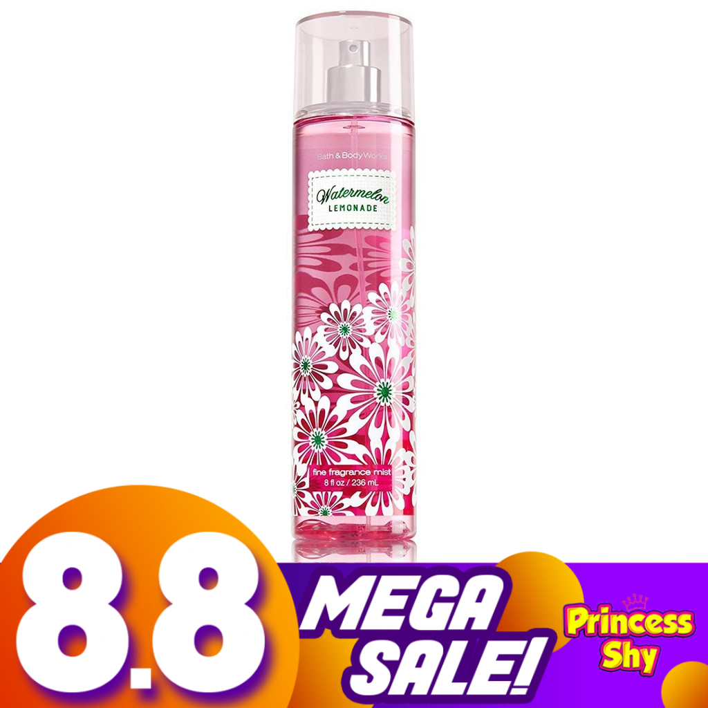 Bath And Body Works Watermelon Lemonade Fragrance Mist 236ml Shopee