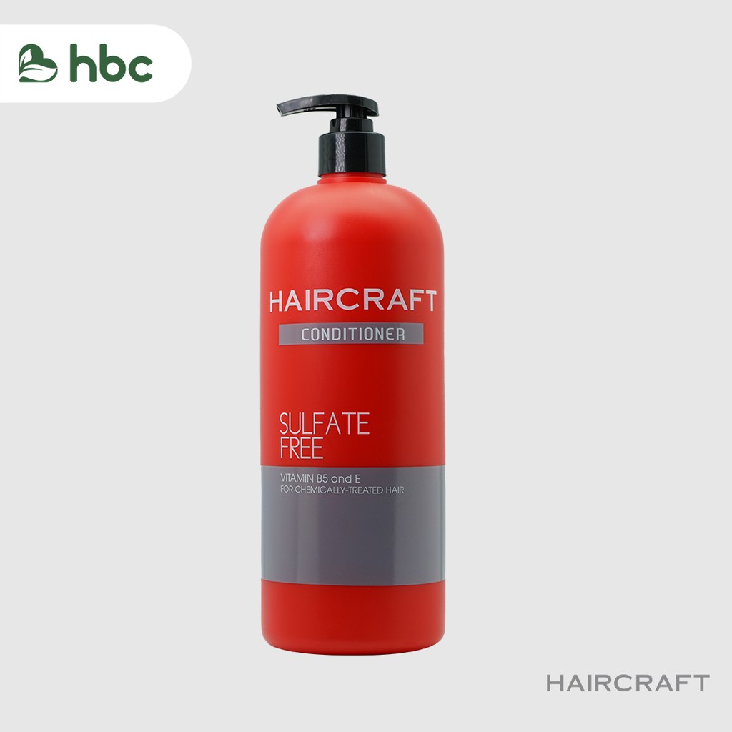 HAIRCRAFT Sulfate free 1 Liter Shampoo and Conditioner HBC Hortaleza ...