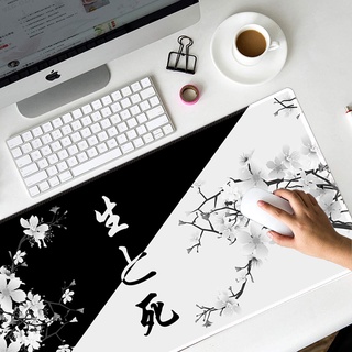 Life and Death Sakura Mousepad Custom Large Gaming Mousepad Stitched ...