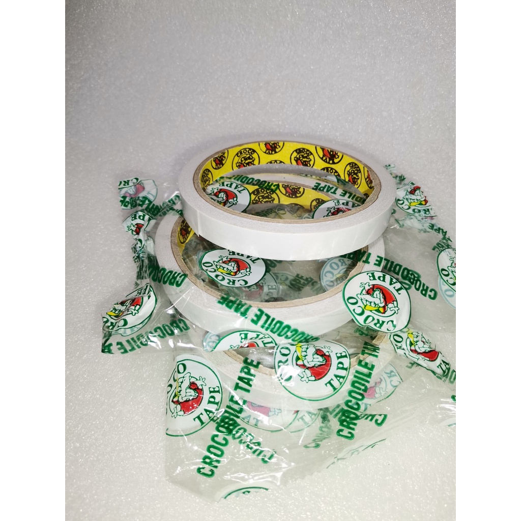 Double Sided Tape half inch , 1 inch ( SOLD PER PIECE ) | Shopee ...