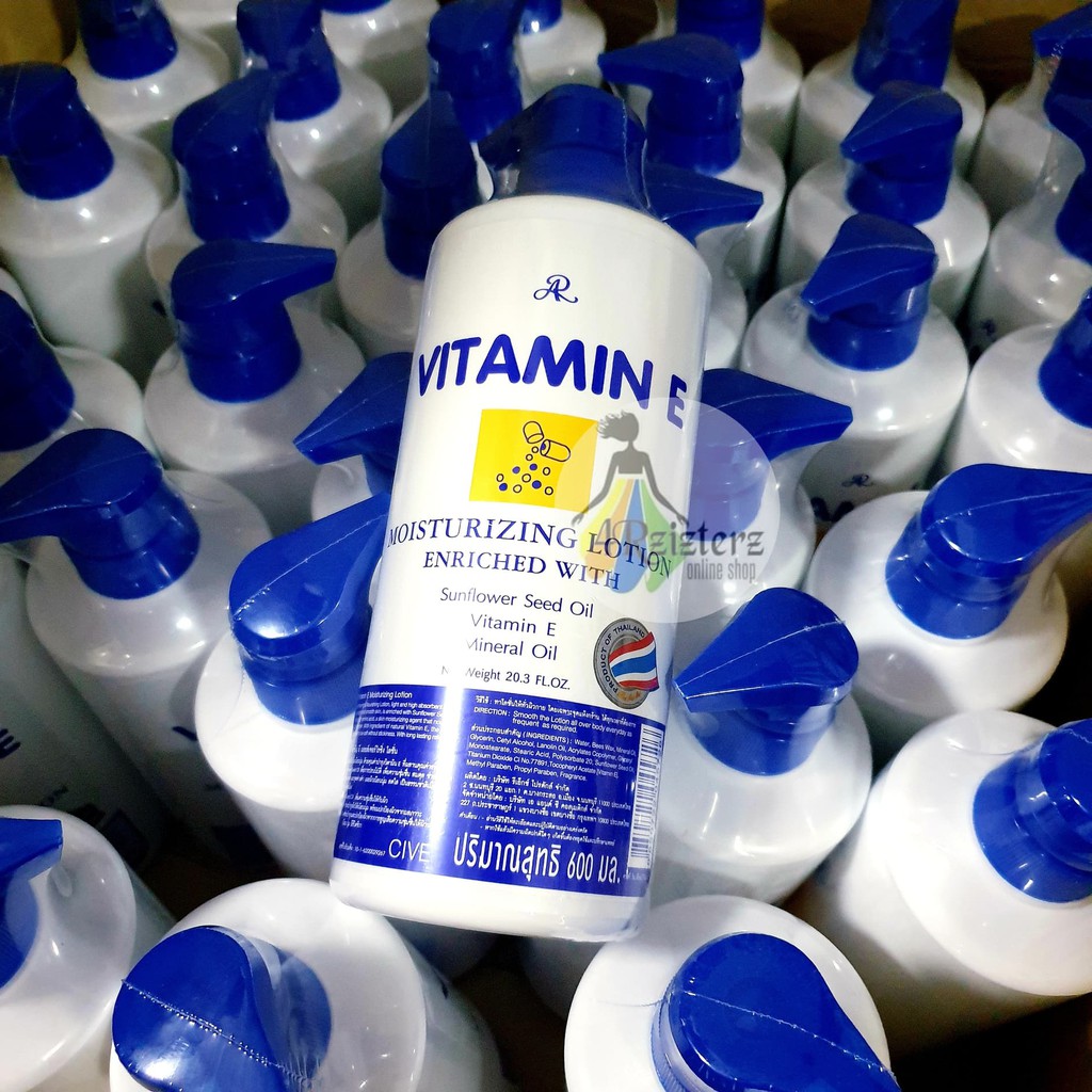 Authentic aron vitamin e moisturizing lotion 600ml. | BeeCost