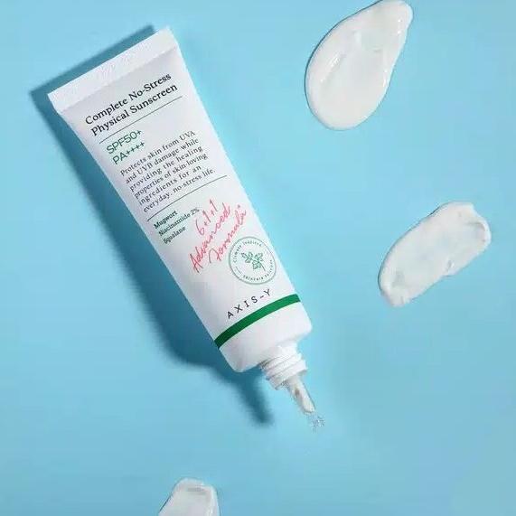 Axis-Y Complete No Stress Physical Sunscreen SPF 50+ PA++++ 50ml for ...