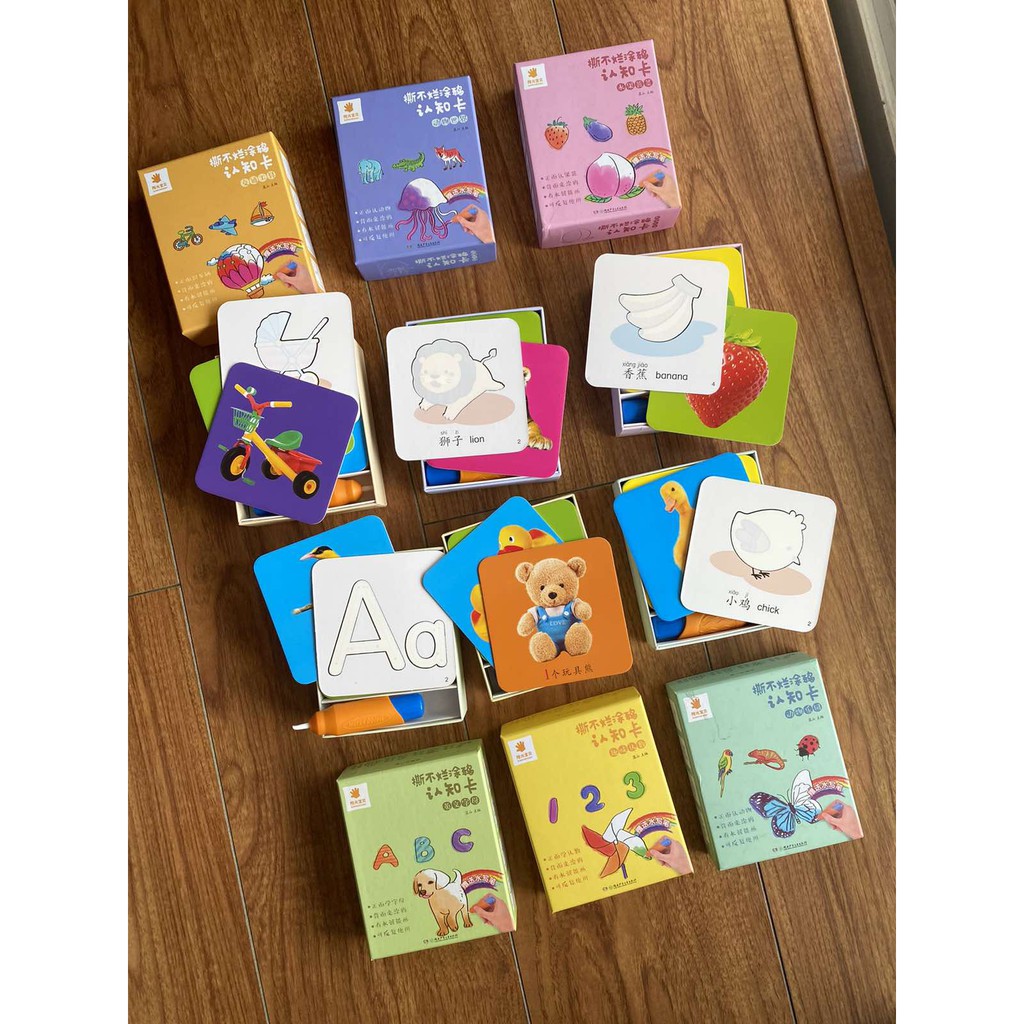 RE-USABLE DOODLE FLASH CARDS / EDUCATIONAL FLASH CARDS | Shopee Philippines