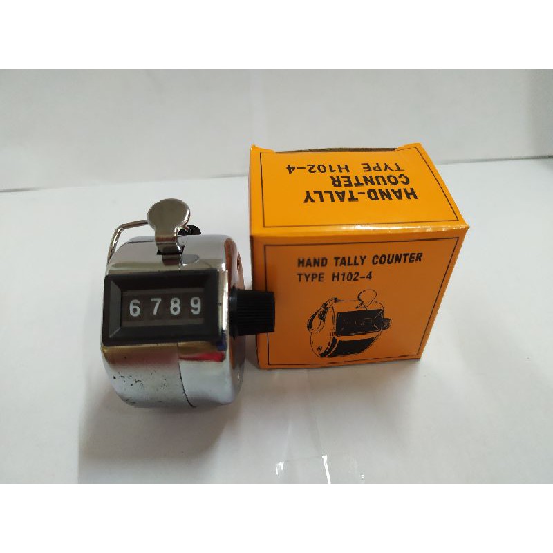 HAND TALLY COUNTER (0000) | Shopee Philippines