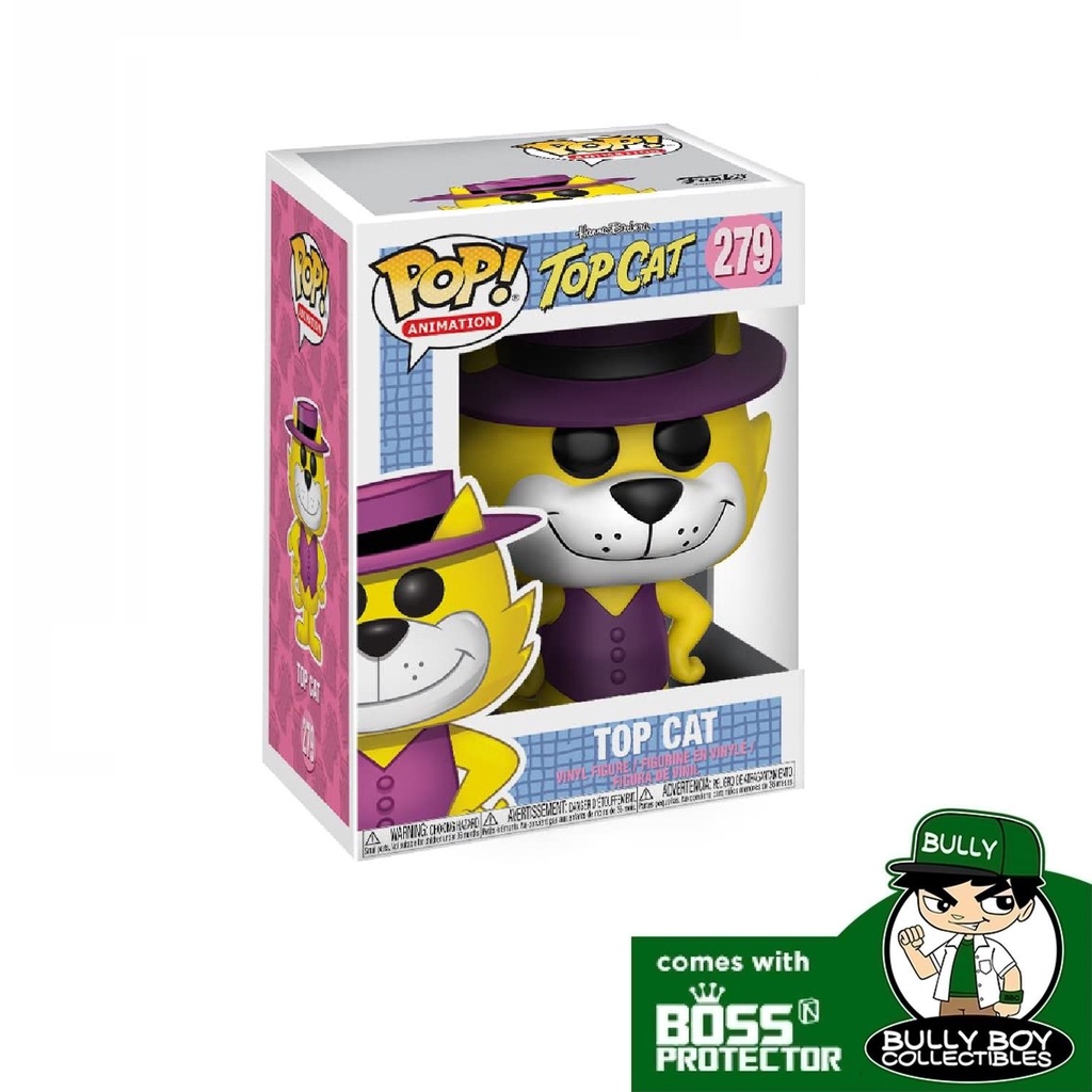 POP! Animation: Hanna Barbera Top Cat - Top Cat 279 With Boss Protector ...