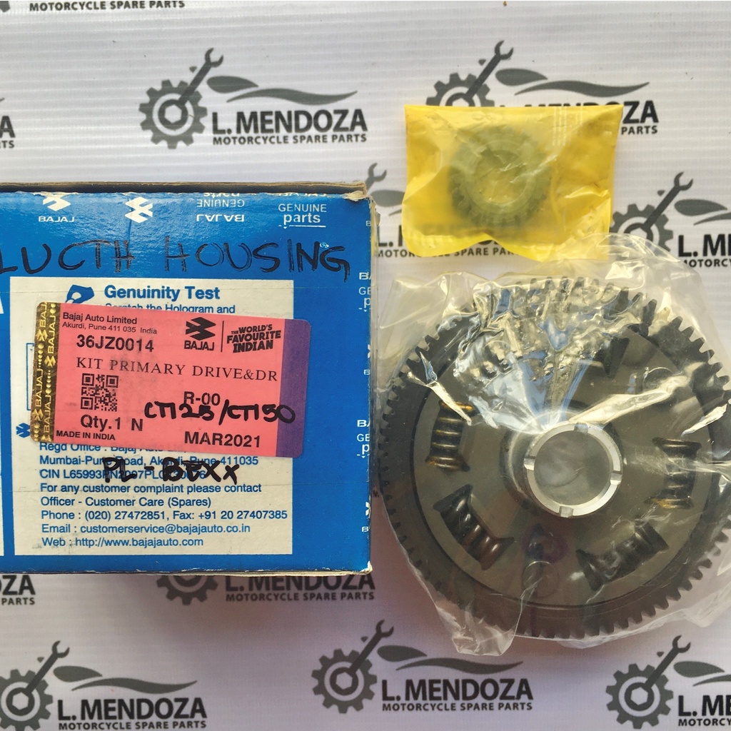 CT 125 Boxer CT 150 Clutch Housing Kit Primary Drive Genuine 36JZ0014 | Shopee Philippines