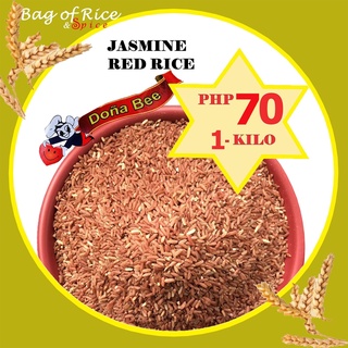 Bag Of Rice - Jasmine Red Grain Rice / Bigas - 1 KILO | Shopee Philippines
