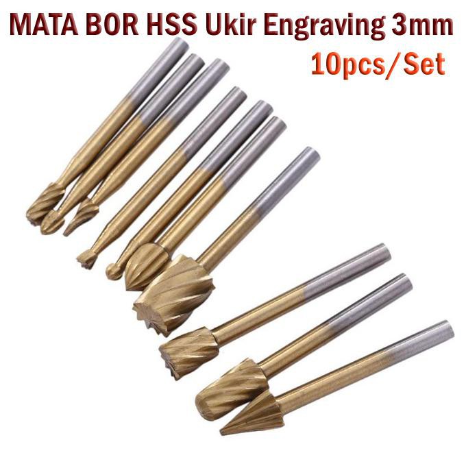 Hss Drill Bit Order Wood Carving Cutter Grinder Engraving (10pcs ...