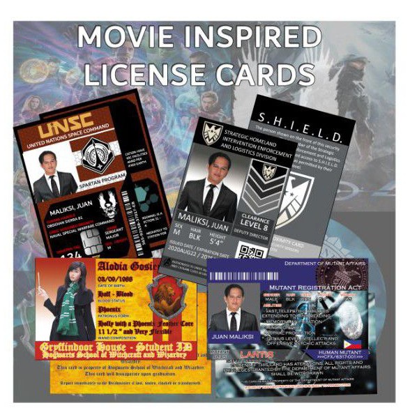 Personalized License/Identification Cards | Shopee Philippines