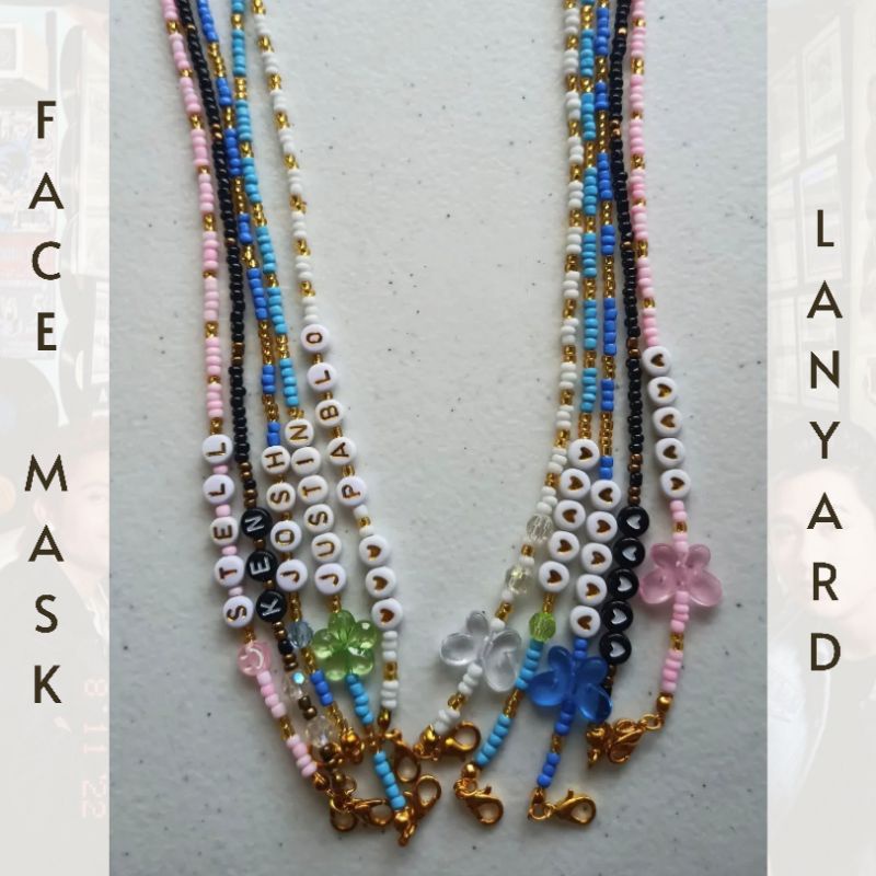 SB19 INSPIRED BEADS FACE MASK LANYARD | Shopee Philippines