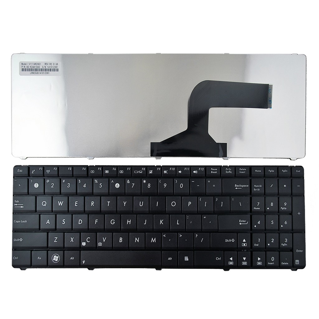 Laptop Replacement Keyboard For N53 N61V N60 N61J N61 N61JA N61JV N61JQ ...