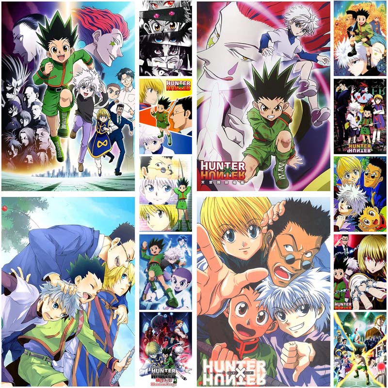 Anime Hunter X Hunter Poster High Quality Print White Coated Paper ...