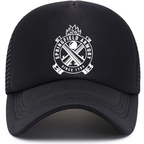 HIGH QUALITY SPRINGFIELD ARMORY Mesh Cap Net Cap Trucker Hat Baseball ...