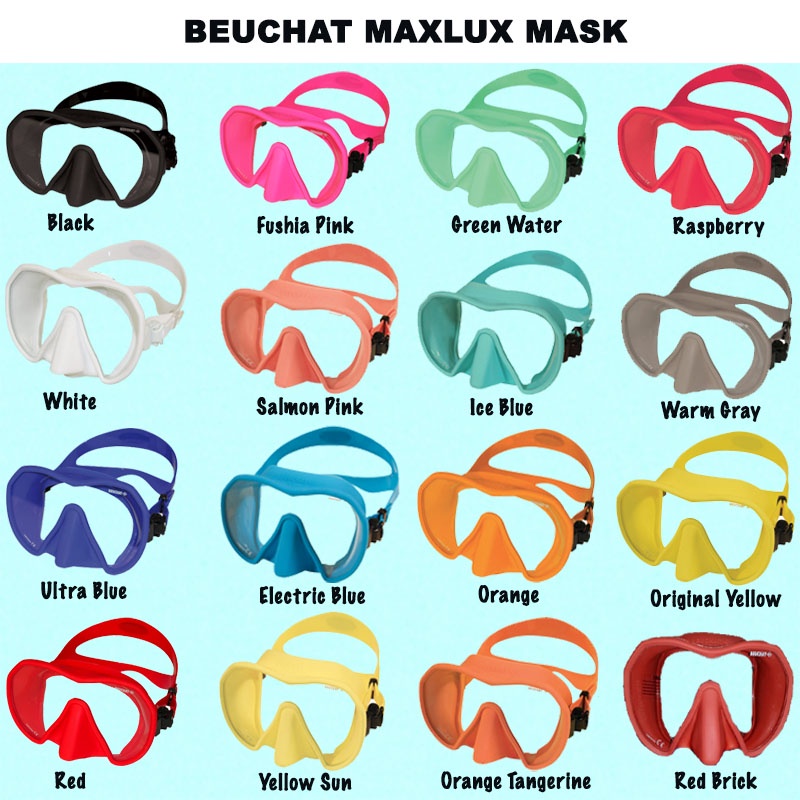 BEUCHAT MAXLUX S LOW VOLUME MASK Sale price | Shopee Philippines