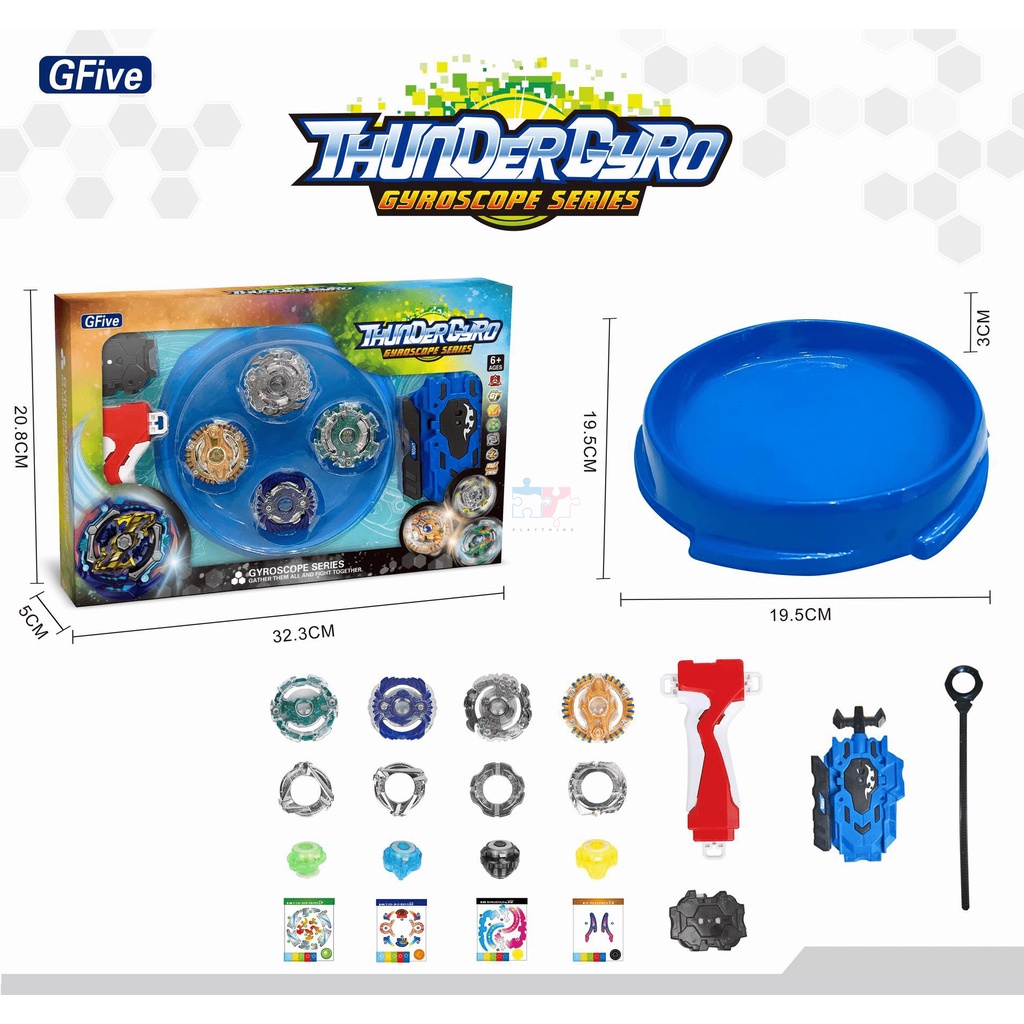 Beyblade 4in1 with 2 Launcher Toy | Shopee Philippines
