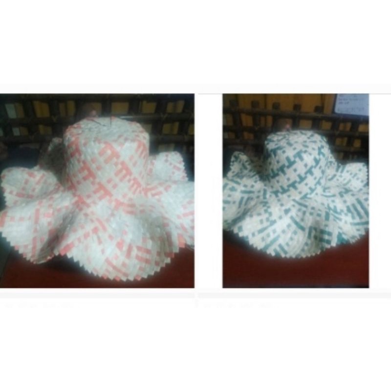 Native Hat From Bicol Unisex out of Buri Scallop and lagare design ...