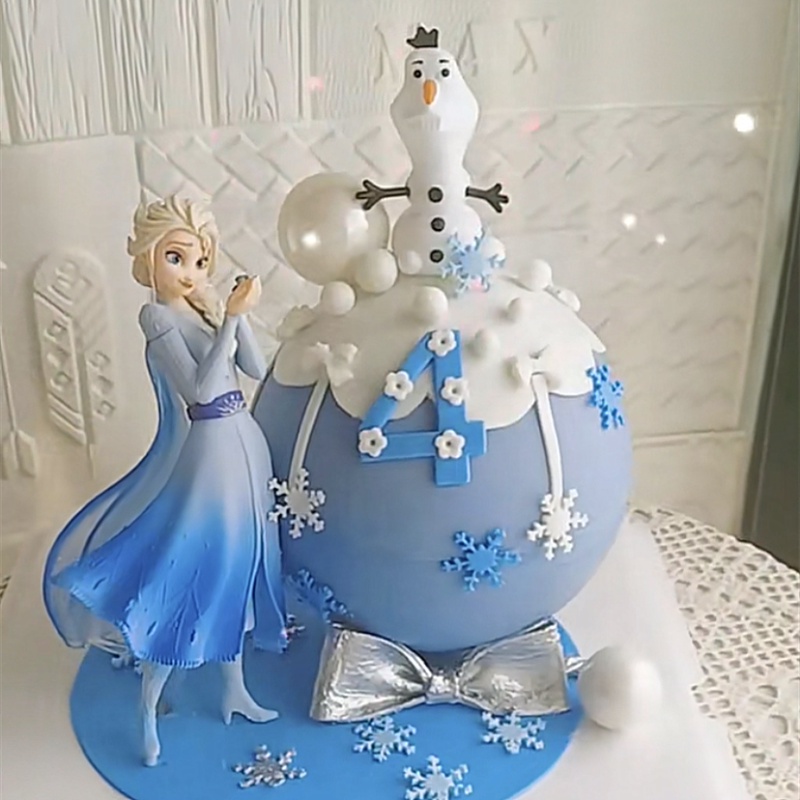 Frozen 2 Elsa Salamanders Figures Model Princess Elza Girls Doll Toy ...