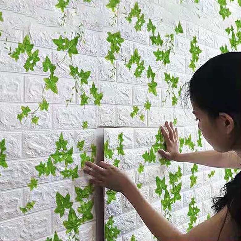 3d Wallpaper design Wall decor bricks foam Wall paper Adhesive ...
