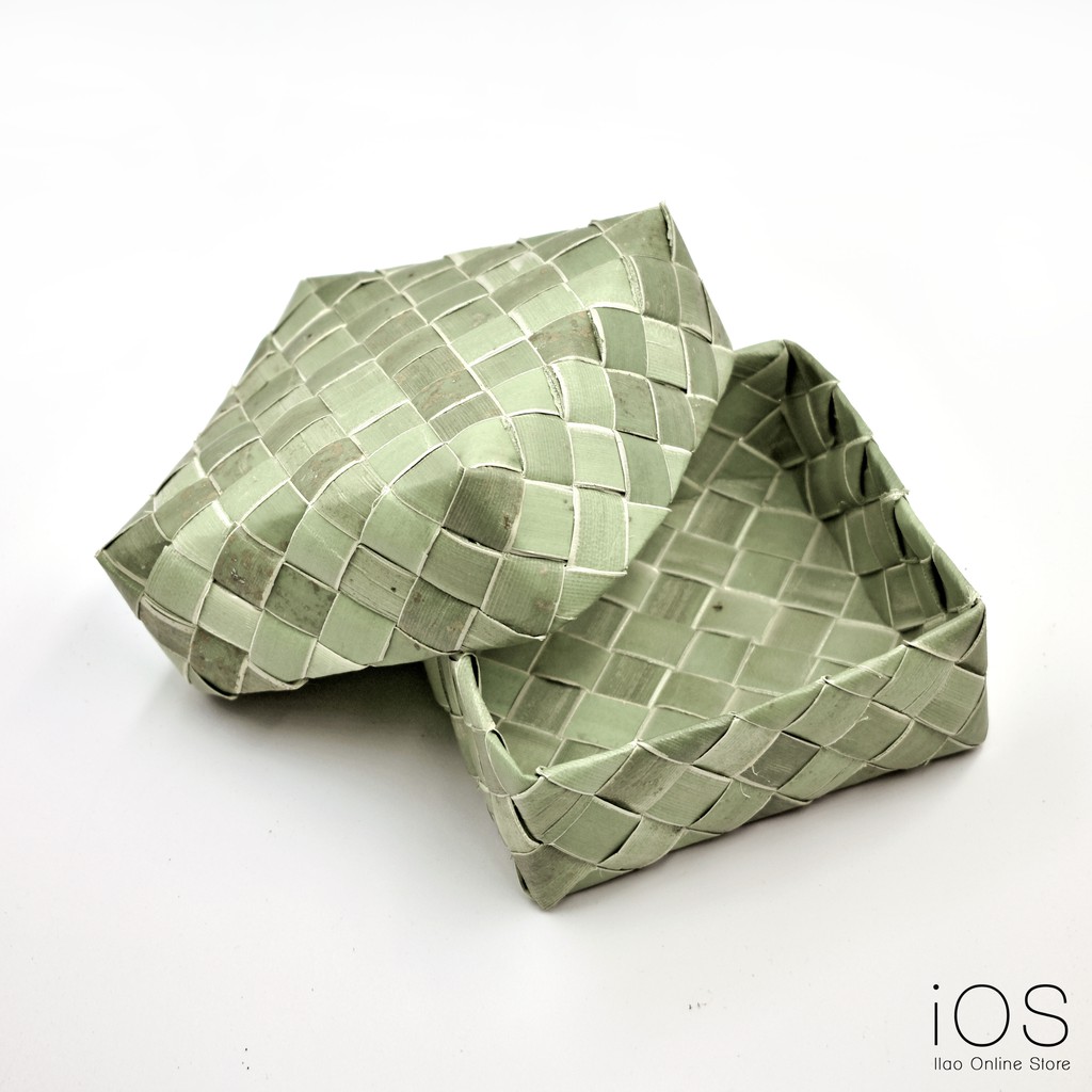 5x5x2 Pandan Small Size Tampipi / Pandan Box Native Handcraft | Shopee ...
