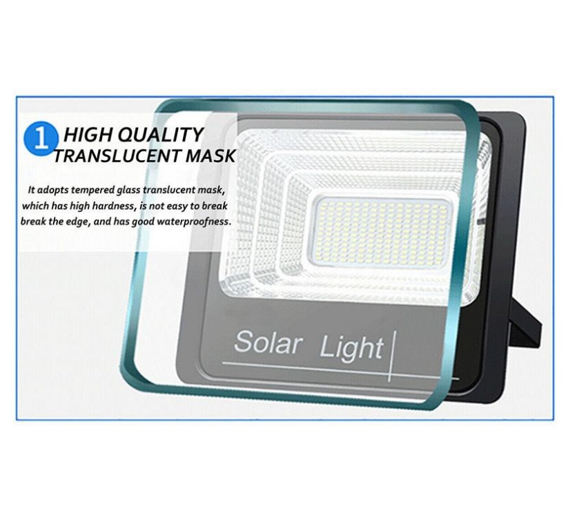 Solar LED Flood Light 100W 65W 60W 40W Outdoor Waterproof Street Lamp ...